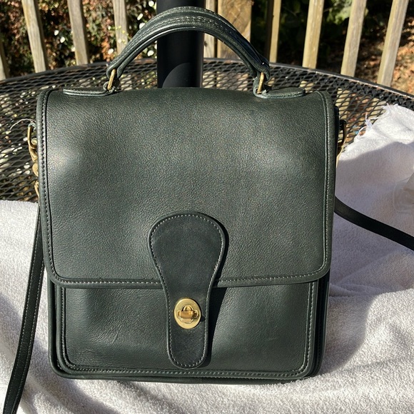 Coach | Bags | Coach Vintage Station Bag 53 Green | Poshmark